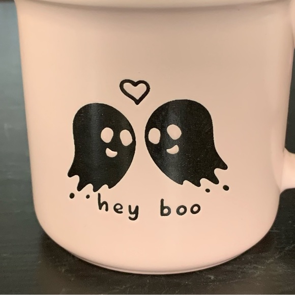 Market Finds | Holiday | Hey Boo Ghosts With Hear Pink And Black ...